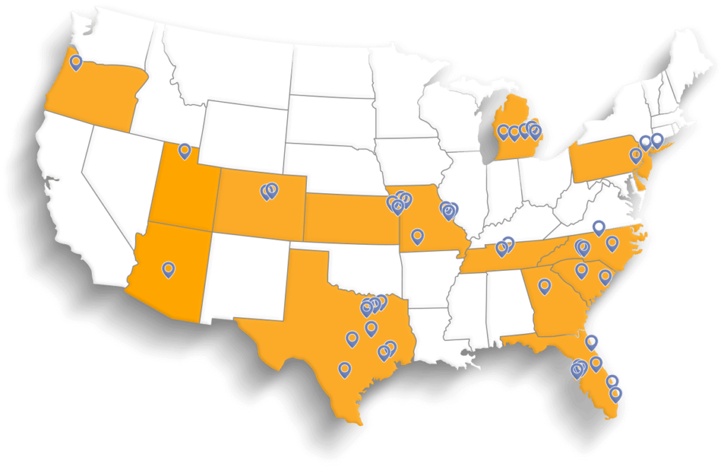 Cleaning Service Locations in the United States